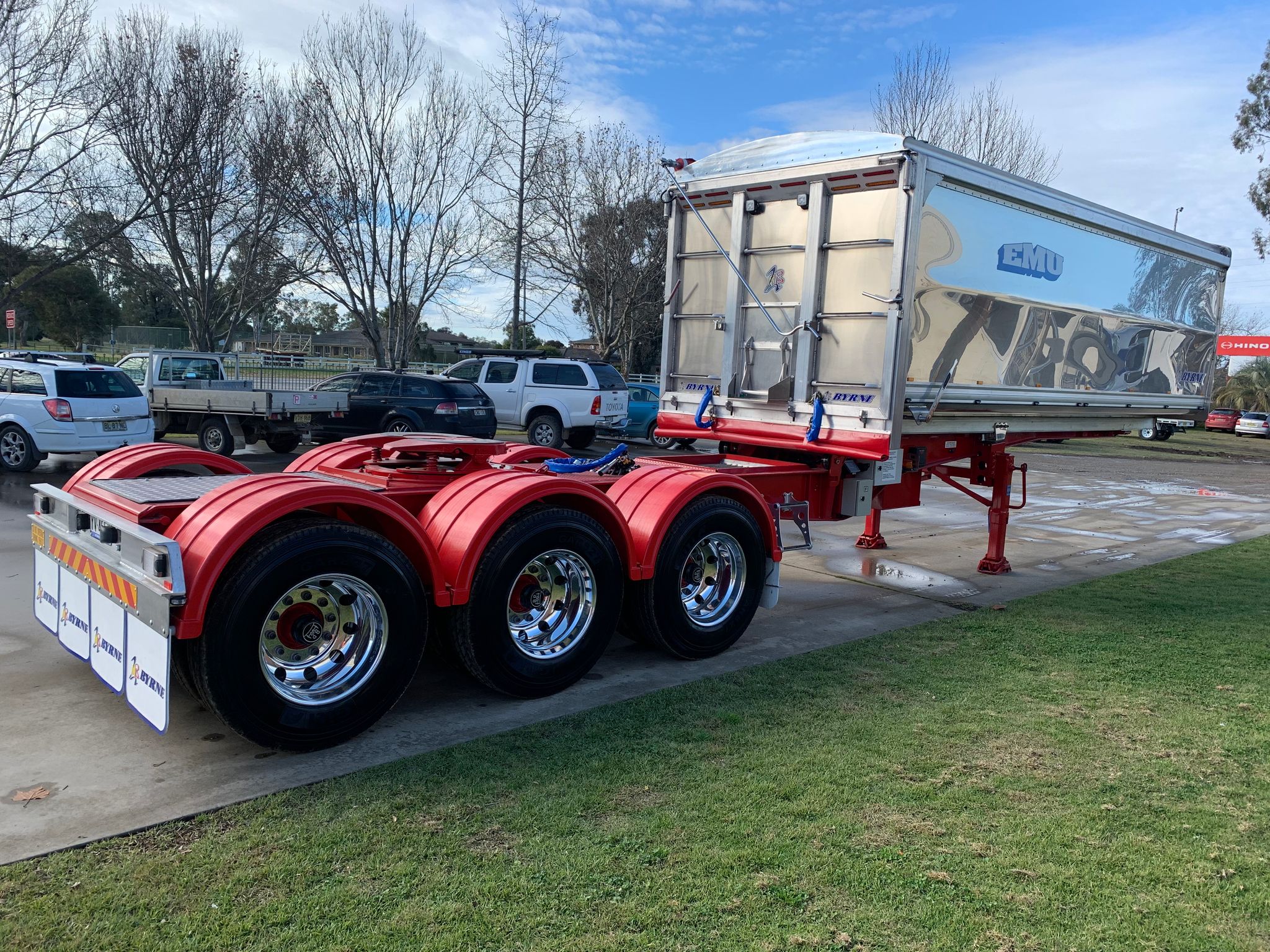 Aluminium Tipping Trailers | Byrne Trailers